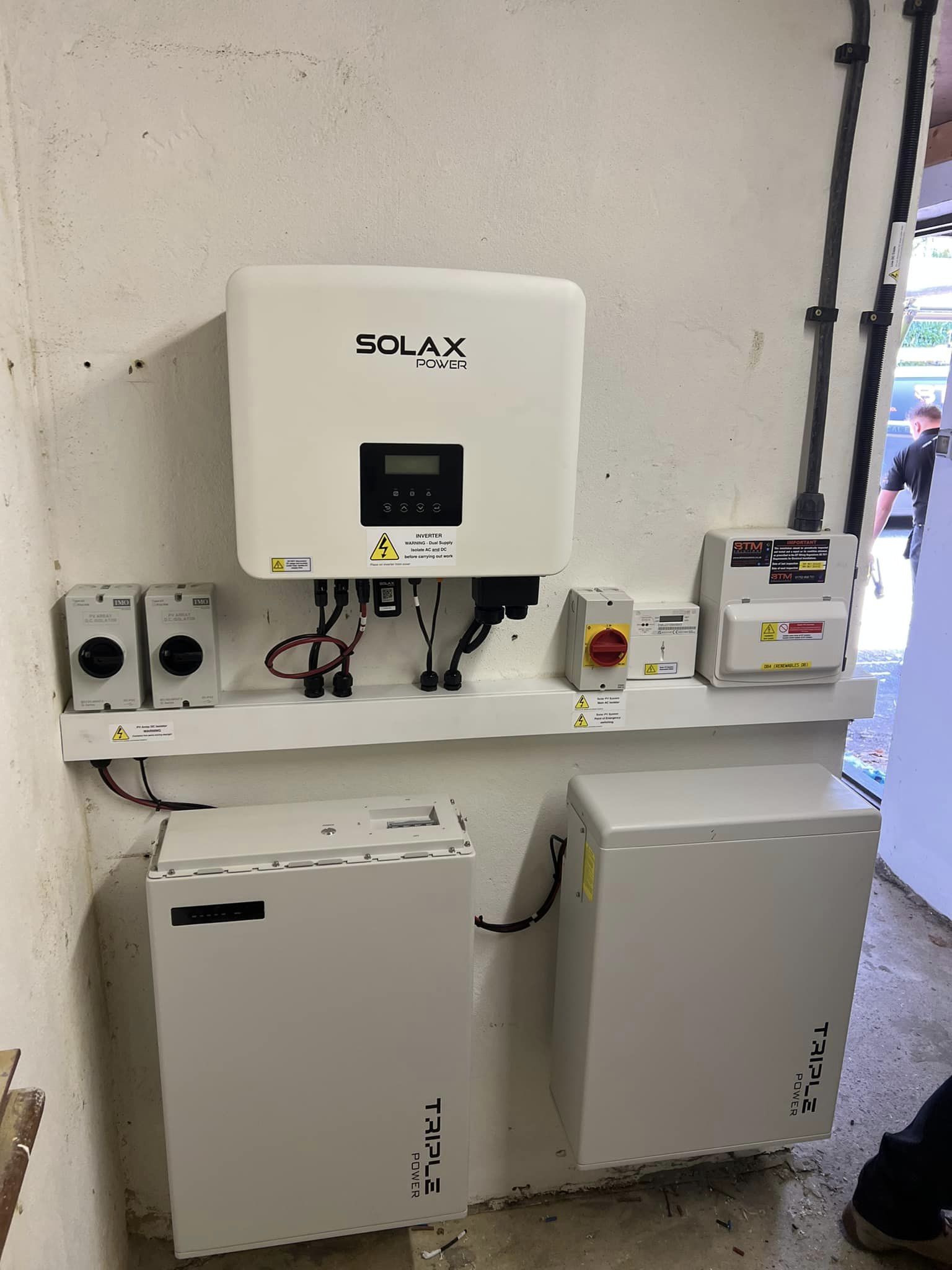 Adding Solar Batteries to an Existing Solar PV System | BTM Solutions